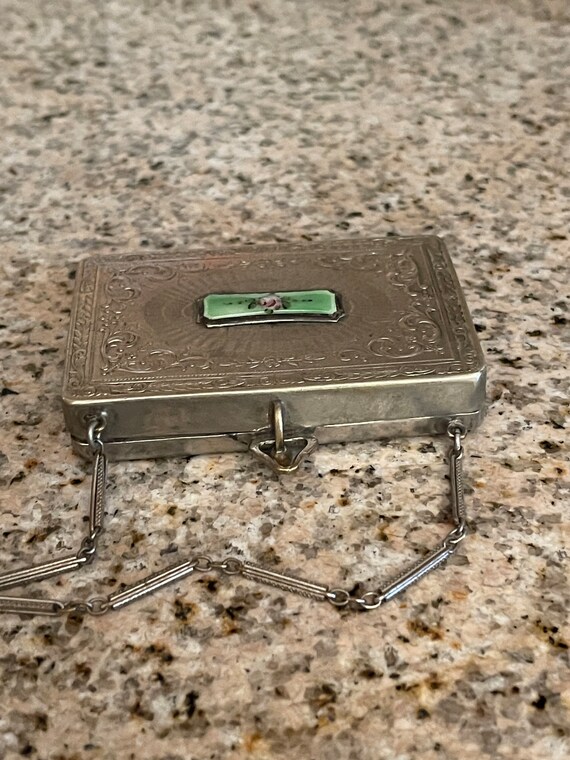 1880’s Silver Metal Rectangular Women’s Coin Purse Co… - Gem