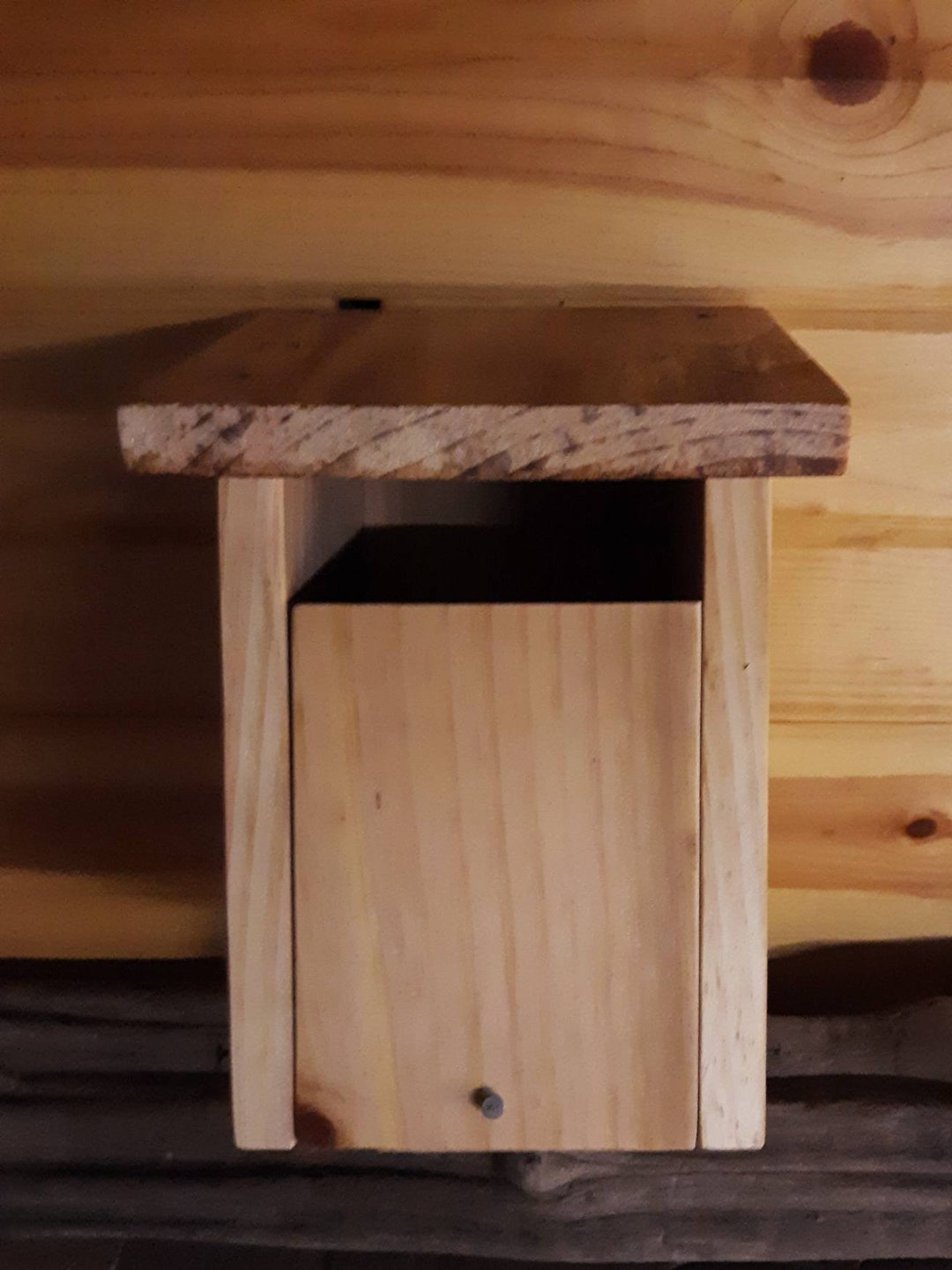 Handmade Bluebird House With Anti-sparrow Slotted Door - Etsy