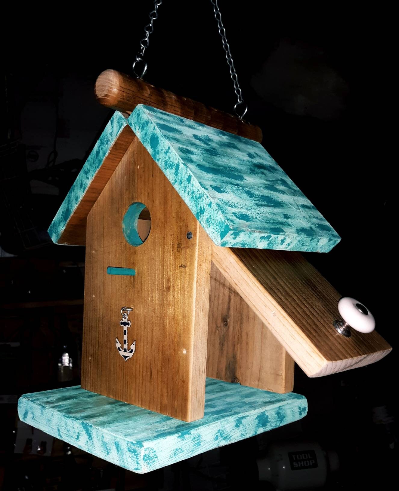 Mermaid Abode, Shipside Birdhouse - Etsy
