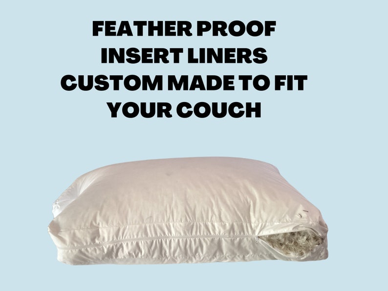 Feather Proof Insert Liners, Couch Cushions, Pillows, Replace Worn Out Covers - Etsy