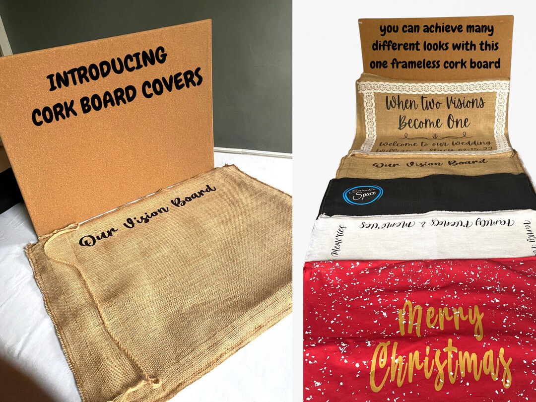 Cork Board Covers, A Unique and Creative Way to Update the Style and ...