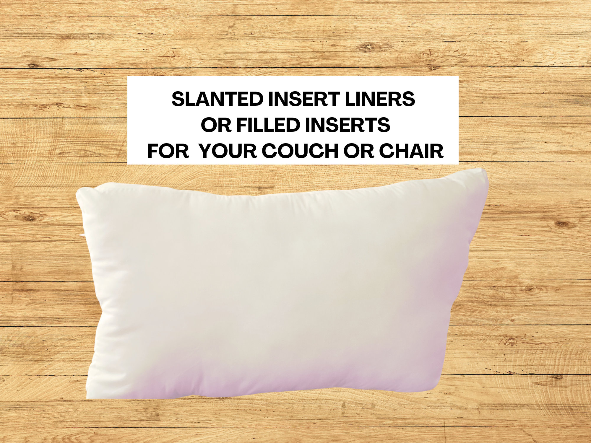 Replacement Inserts Liners for Your Couch or Chair, Custom Size, Boxed ...