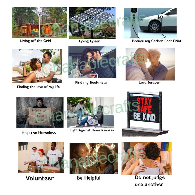 Vision Board Printables and Affirmations for 2025 and Beyond - Etsy