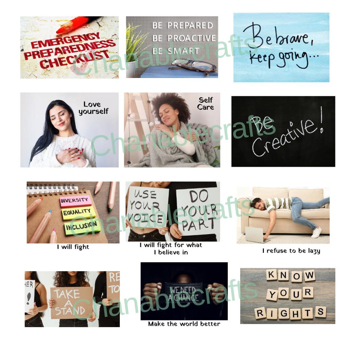 Vision Board Printables and Affirmations for 2025 and Beyond - Etsy