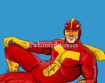 Turbo Man Comic Book | Etsy