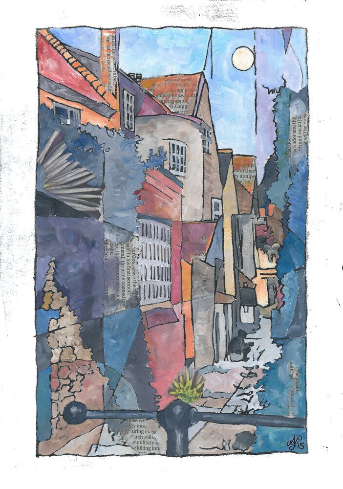 Apple Alley, Frome. Fine Art Print. - Etsy