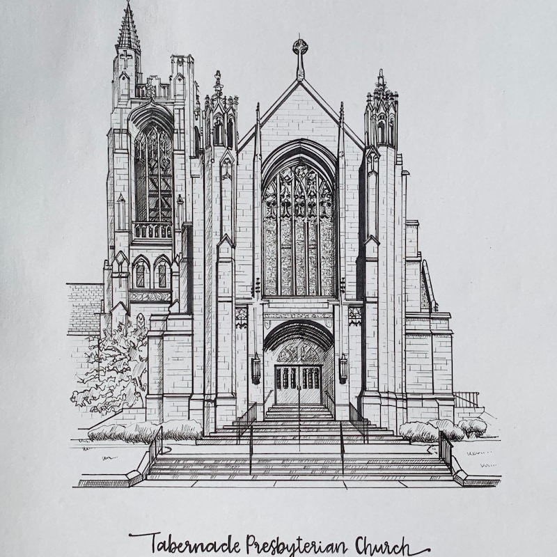 Original Art Ink Sketch - Etsy