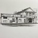 Custom Pen and Ink Building Drawing (perfect Gift for New Business ...