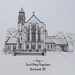 Custom Pen and Ink Church Drawing gift for Anniversary a - Etsy