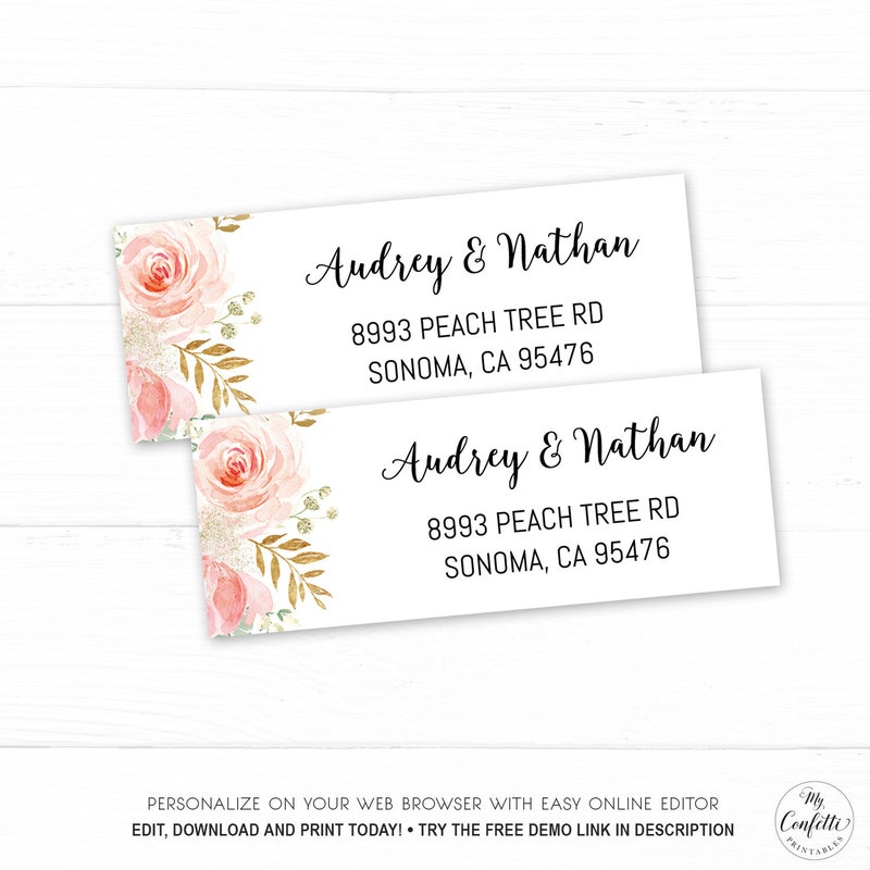 Address Label Design - Etsy