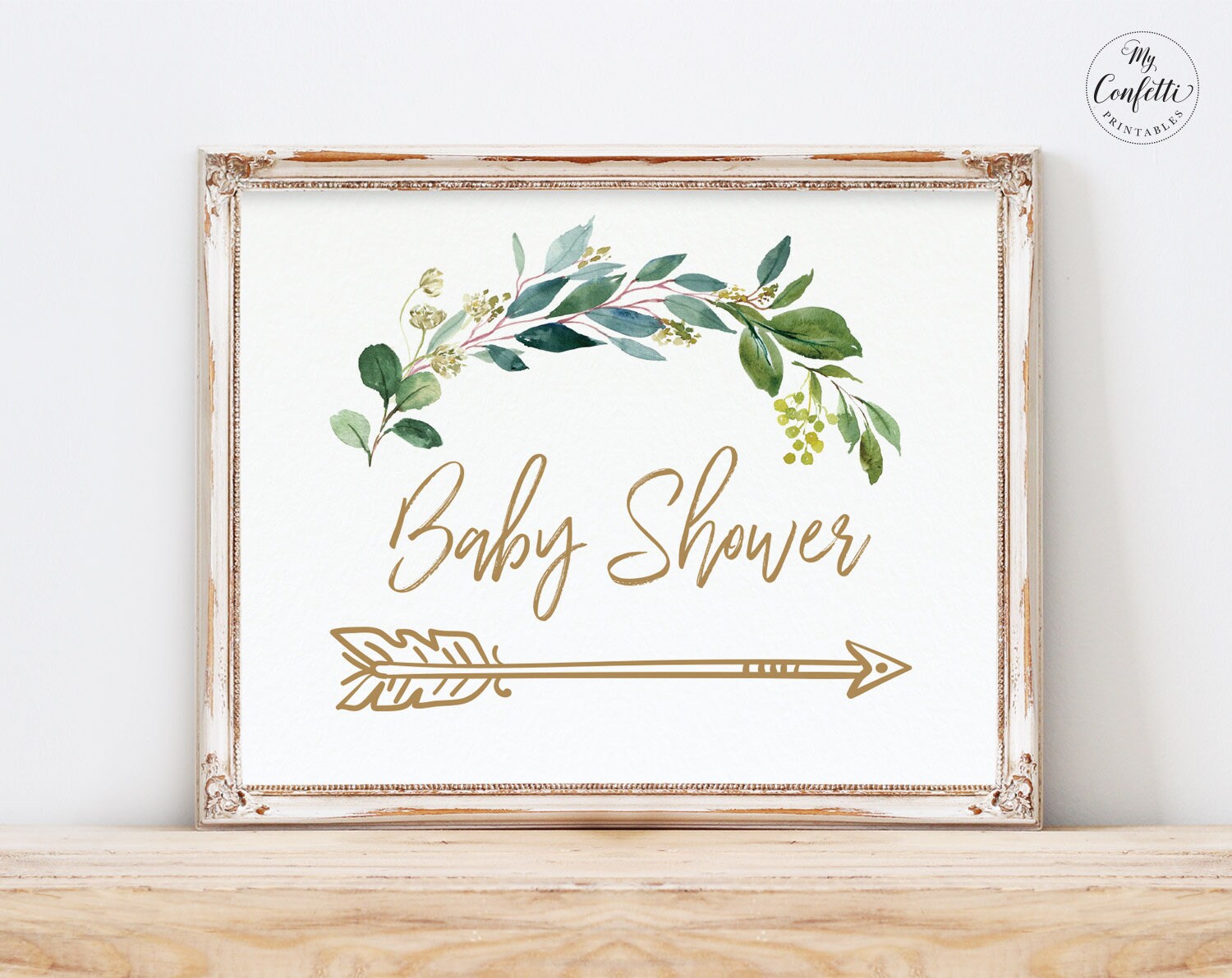 Baby Shower Arrow Signs Printable Baby Right and Left Arrow - Etsy