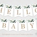 Printable Alphabet Banner Set, Letters A to Z, Numbers, Heart, DIY Baby ...