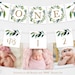 Printable Baby Milestone Banner Set, Newborn to 12 Months Banner, "one ...