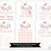 Baby Bucket List Game Card Printable Baby Shower Game Pink - Etsy