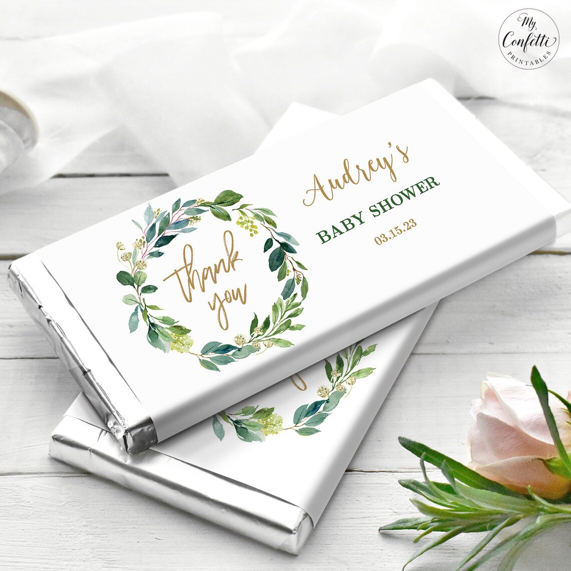 Chocolate Bar Wrapper Template Printable Candy Bar Wrappers | Etsy