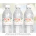 Blush Pink Floral Water Bottle Labels Printable Water Bottle | Etsy
