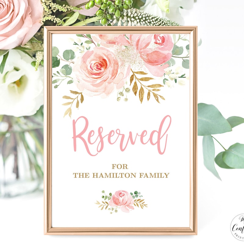 Reserved Sign - Etsy