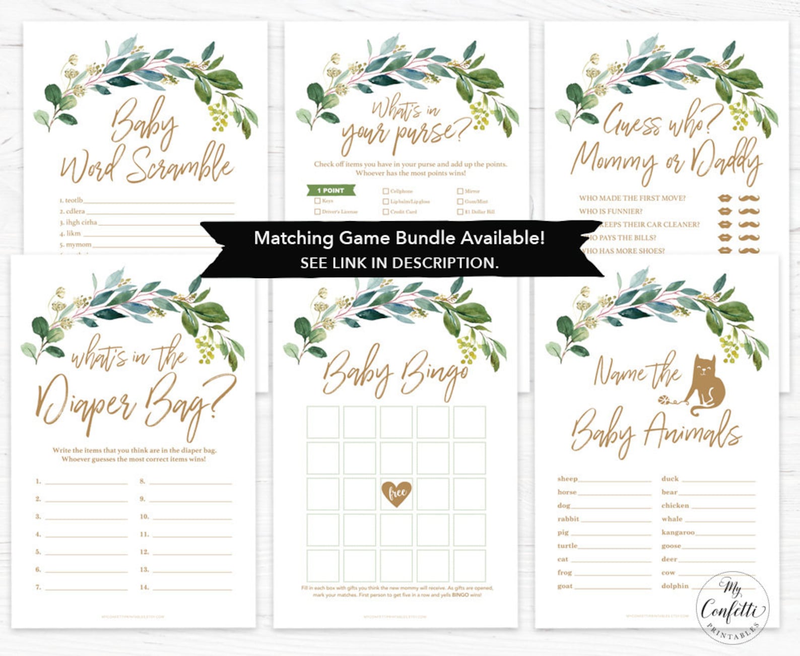 Food Table Sign Printable Food Table Sign Baby Shower | Etsy