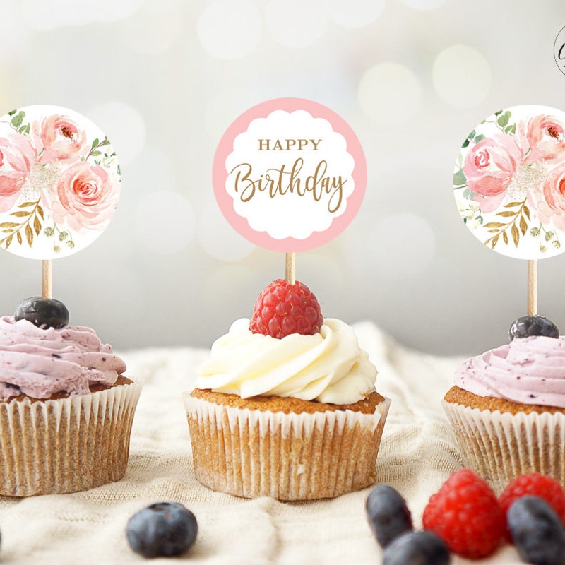 Cute Cupcake Topper - Etsy