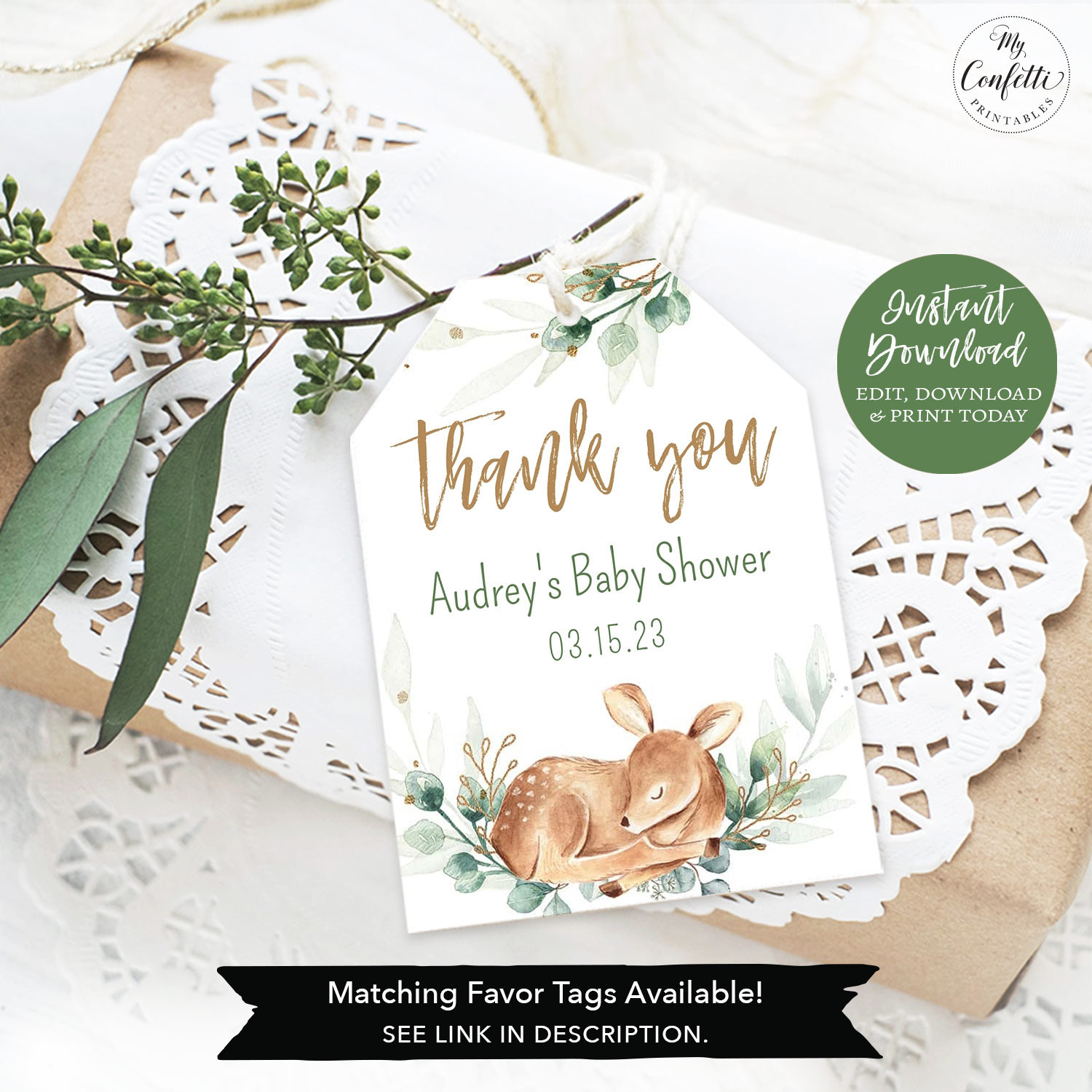 Baby Shower Invitation, Printable Boy Baby Shower Invitation, EDITABLE ...