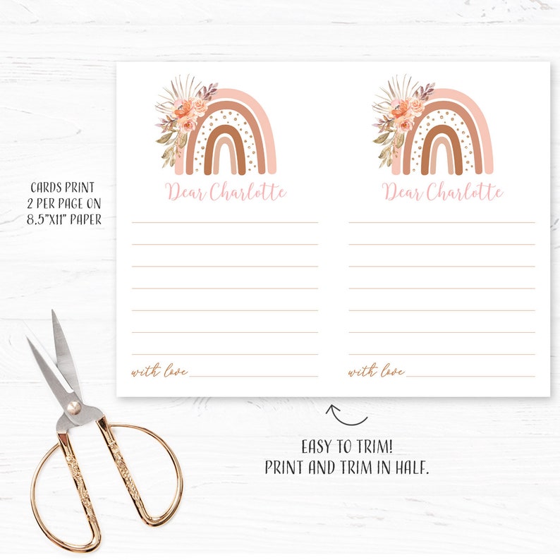 Time Capsule Sign and Message Cards, Editable Girl Birthday Time ...