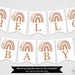 Boho Rainbow Baby Shower Welcome Sign, Editable Welcome Sign Template ...