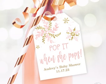 Pop It When She Pops Tags - Etsy