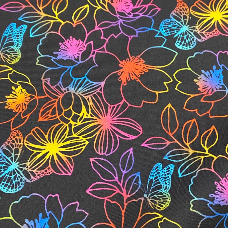 Bright Colored Fabric - Etsy