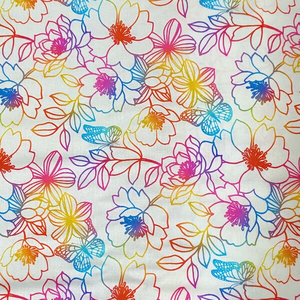 Bright Colored Fabric - Etsy