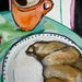 French Breakfast / Oil Painting / Original Painting / Home Decoration ...