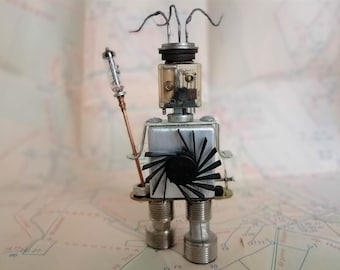 Found Object Metal Sculpture - Etsy