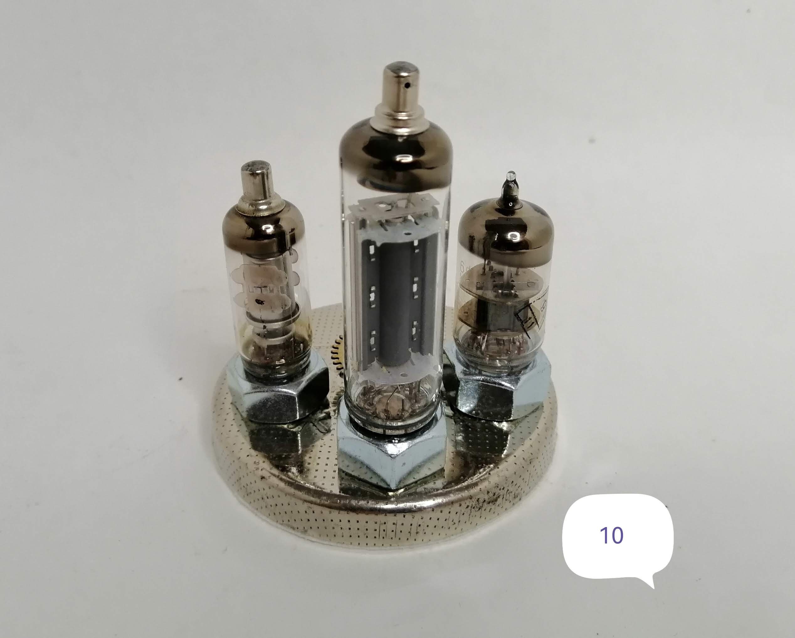 Vintage Radio Tube Old Vacuum Tubes Desk Accessory for Man Unusual ...