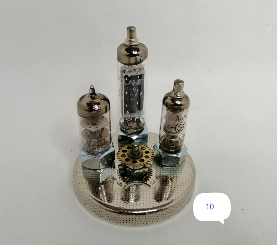 Vintage Radio Tube Old Vacuum Tubes Desk Accessory for Man Unusual ...