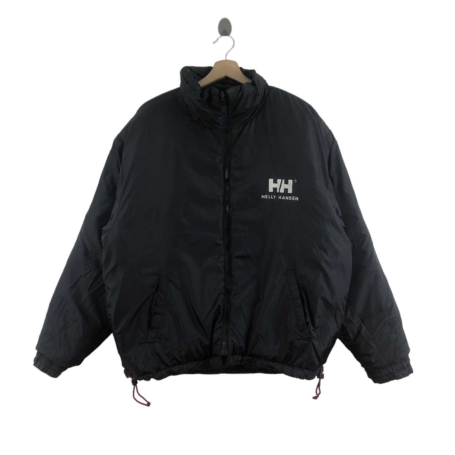 Vintage HELLY HANSEN Puffer Jacket Big Logo Gorpcore Streetwear Winter ...