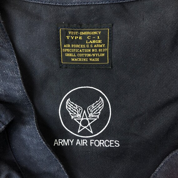 Vintage Army Air Force Tactical Vest Sleeveless Type … - Gem