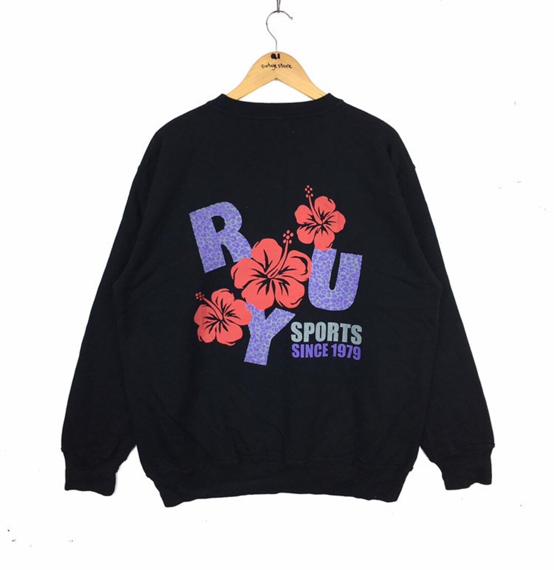Vintage RYU SPORTS Sweatshirt: Hawaii Surf Style Pullover - Etsy