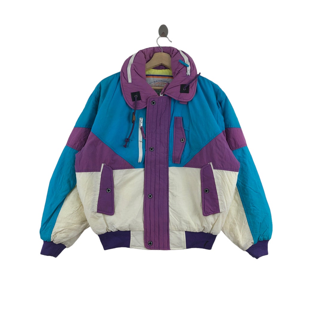 Vintage NCCS Kadoya Ski Jacket Color Block Snowboarding Outdoor Style - Etsy