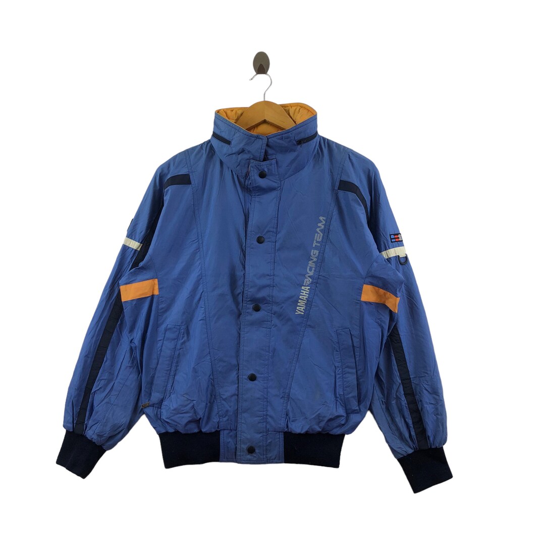 Vintage 90s YAMAHA Racing Team Jacket Entrant Fabrics - Etsy