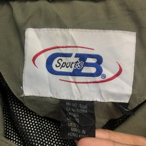 Vintage CB Sports Waterproof Jacket Three Tones Gorpcore Streetwear - Etsy