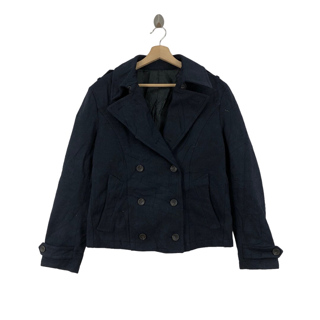 Vintage PPFM Jacket Peacoat Wool Japanese Brand - Etsy