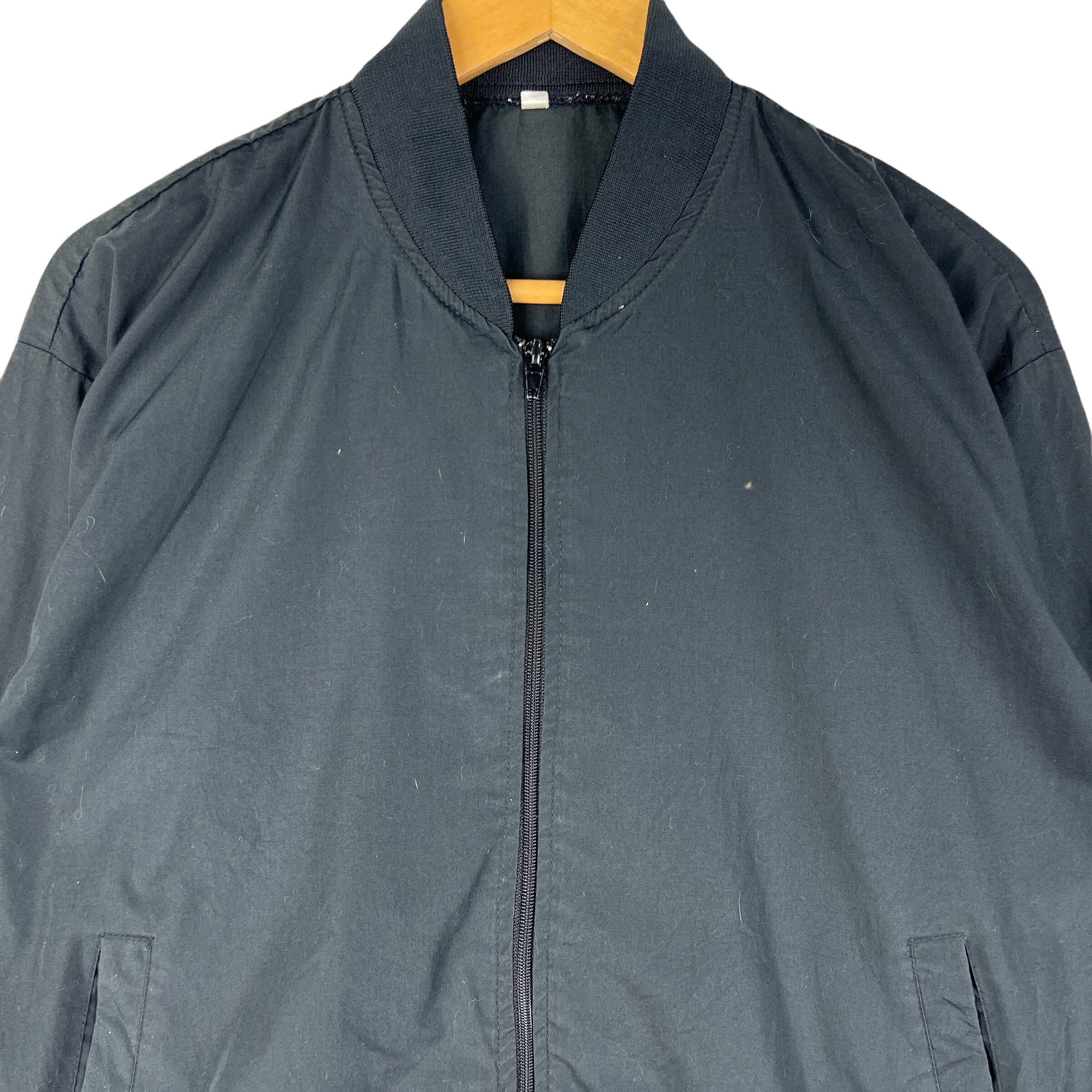 Vintage MITSUBISHI Bomber Jacket Big Logo Spellout Racing Team ...