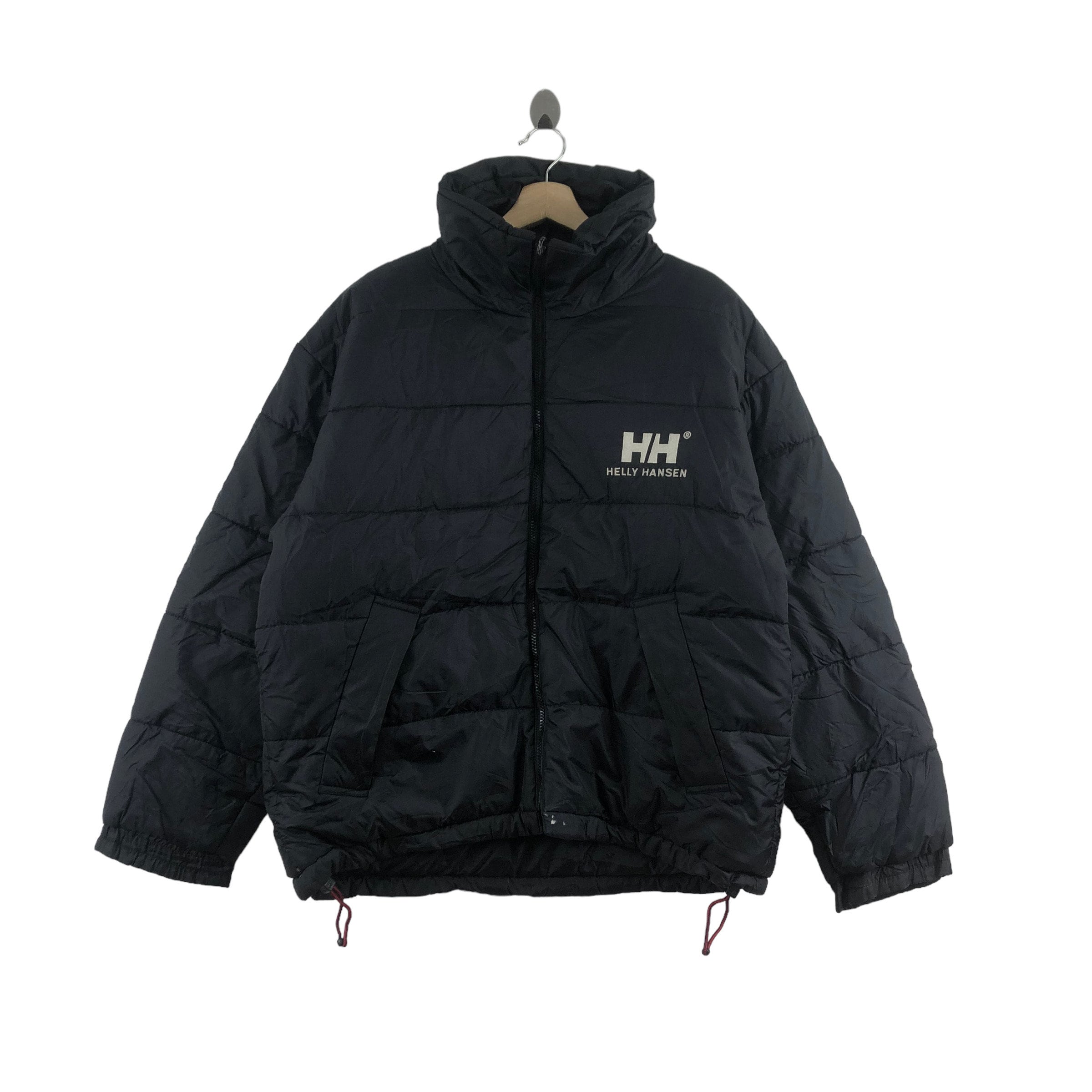 Vintage HELLY HANSEN Puffer Jacket Big Logo Gorpcore Streetwear Winter ...