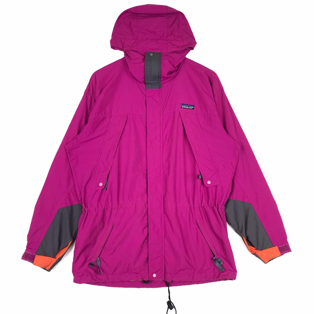 Vintage PATAGONIA Jacket Color Block Outdoor Life Style Camping Hiking ...