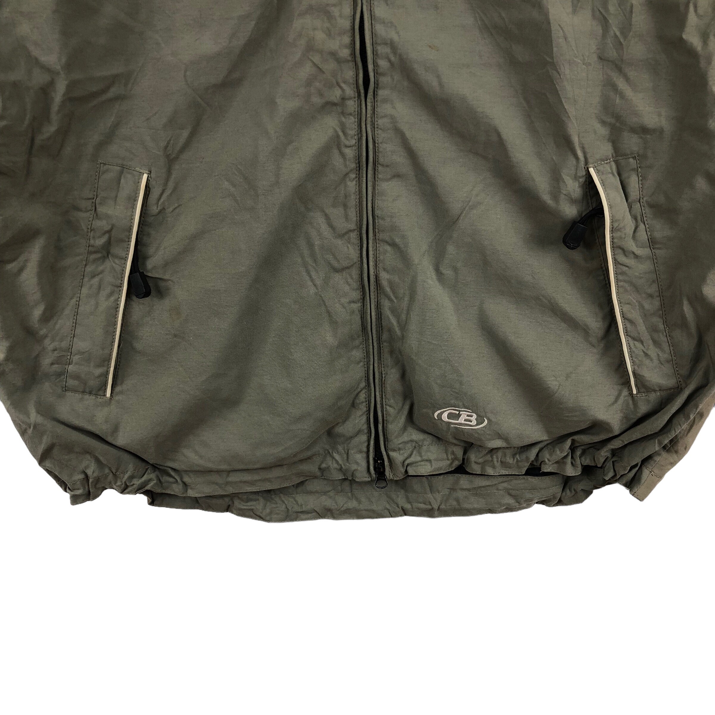 Vintage CB Sports Waterproof Jacket Three Tones Gorpcore Streetwear - Etsy