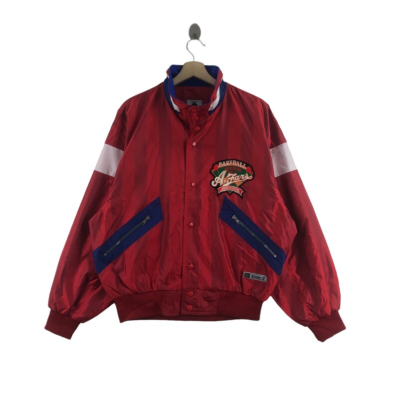 Vintage A.fars Baseball Members Only Varsity Jacket Descente Streetwear ...