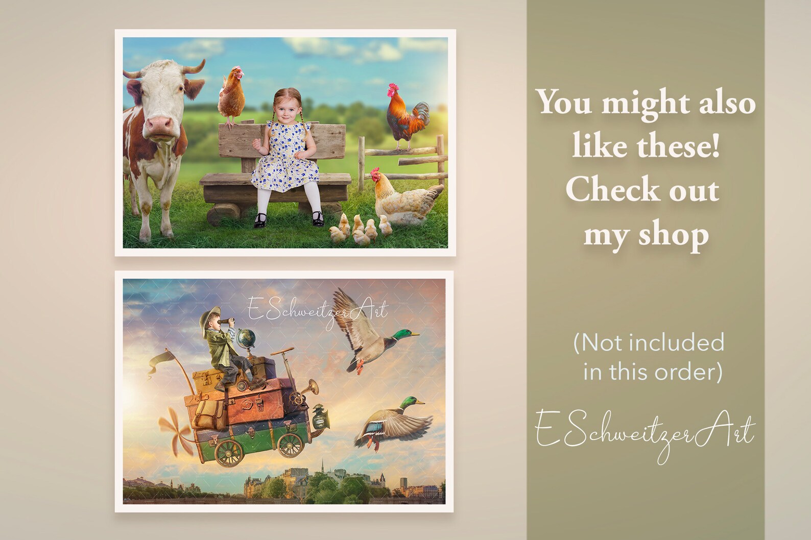 Sunflower Field Digital Backdrop for Photographers. Instant Download ...