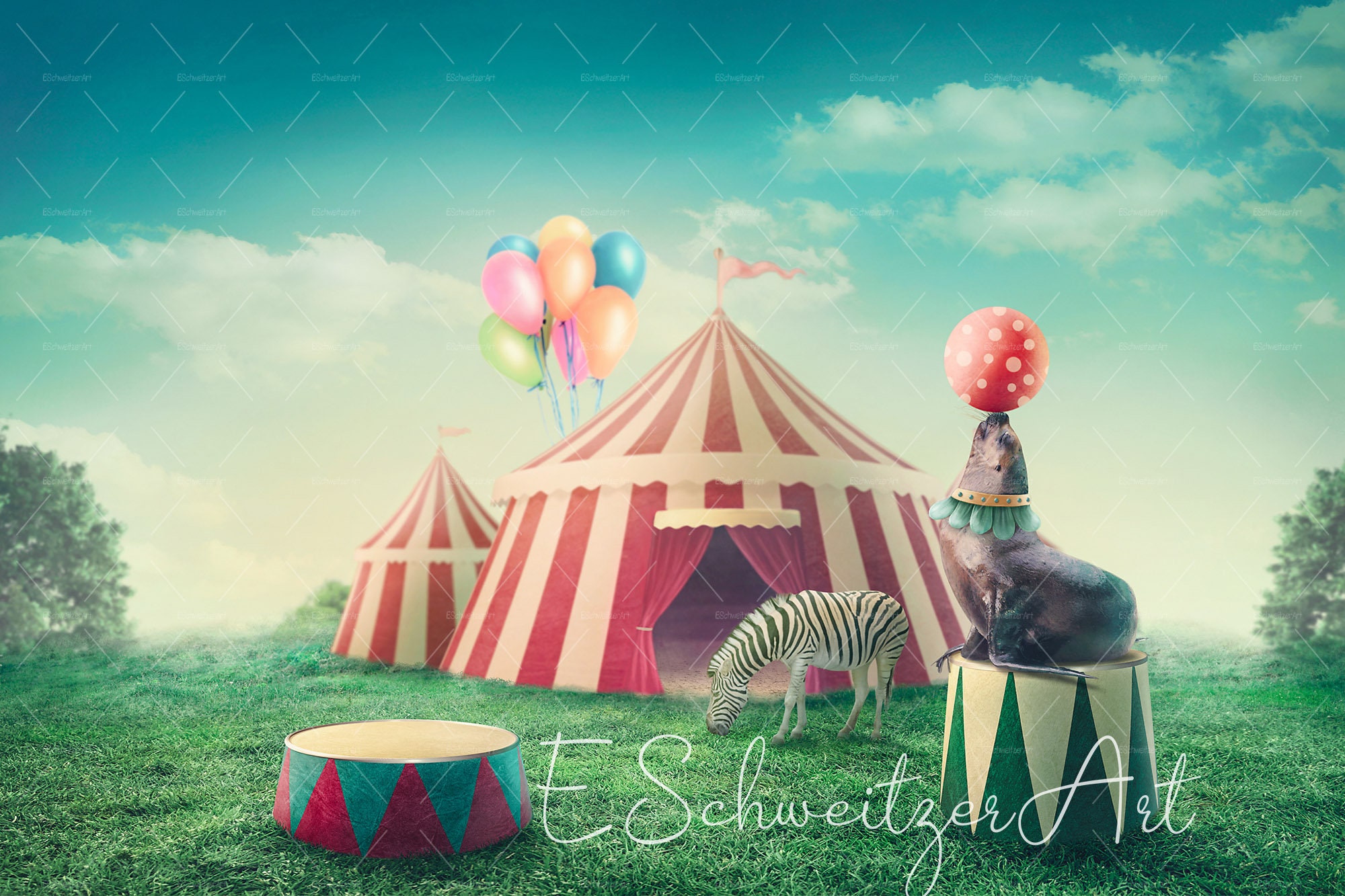 Vintage Circus Stage