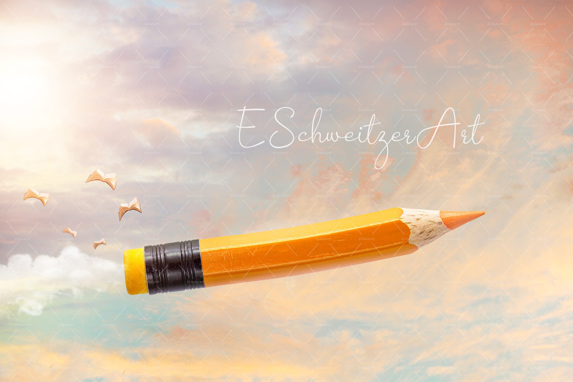 Back to School Digital Backdrop for Photographers.flying on - Etsy