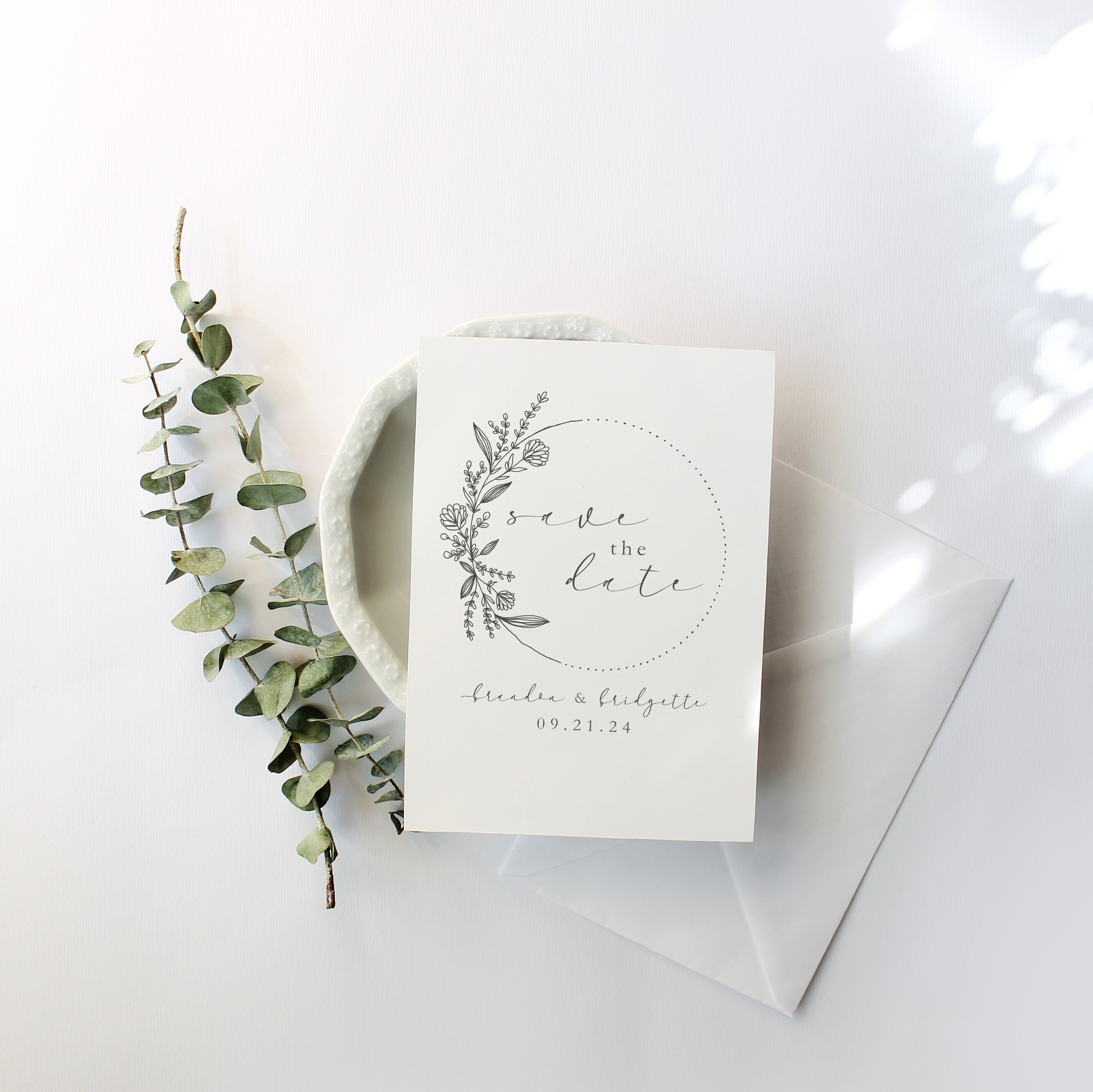 Digital Wreath Clipart Set Sketched Line Art PNG Clip Art - Etsy