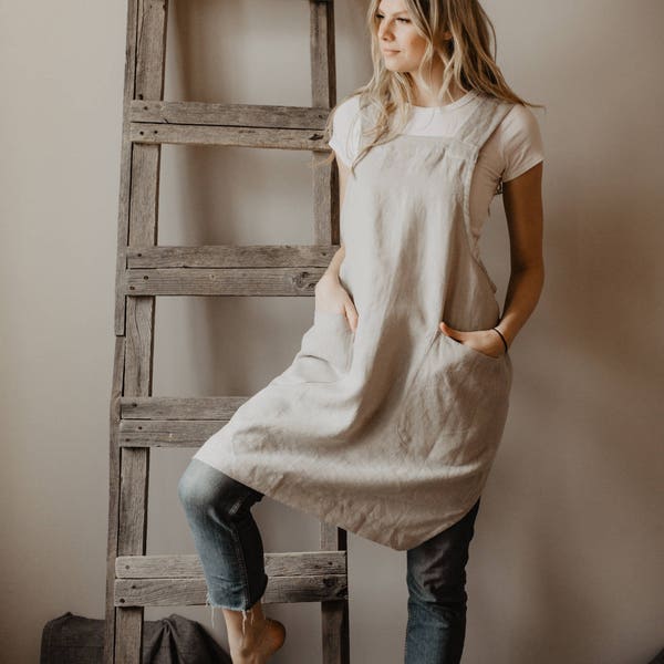 Linen Smock - Etsy